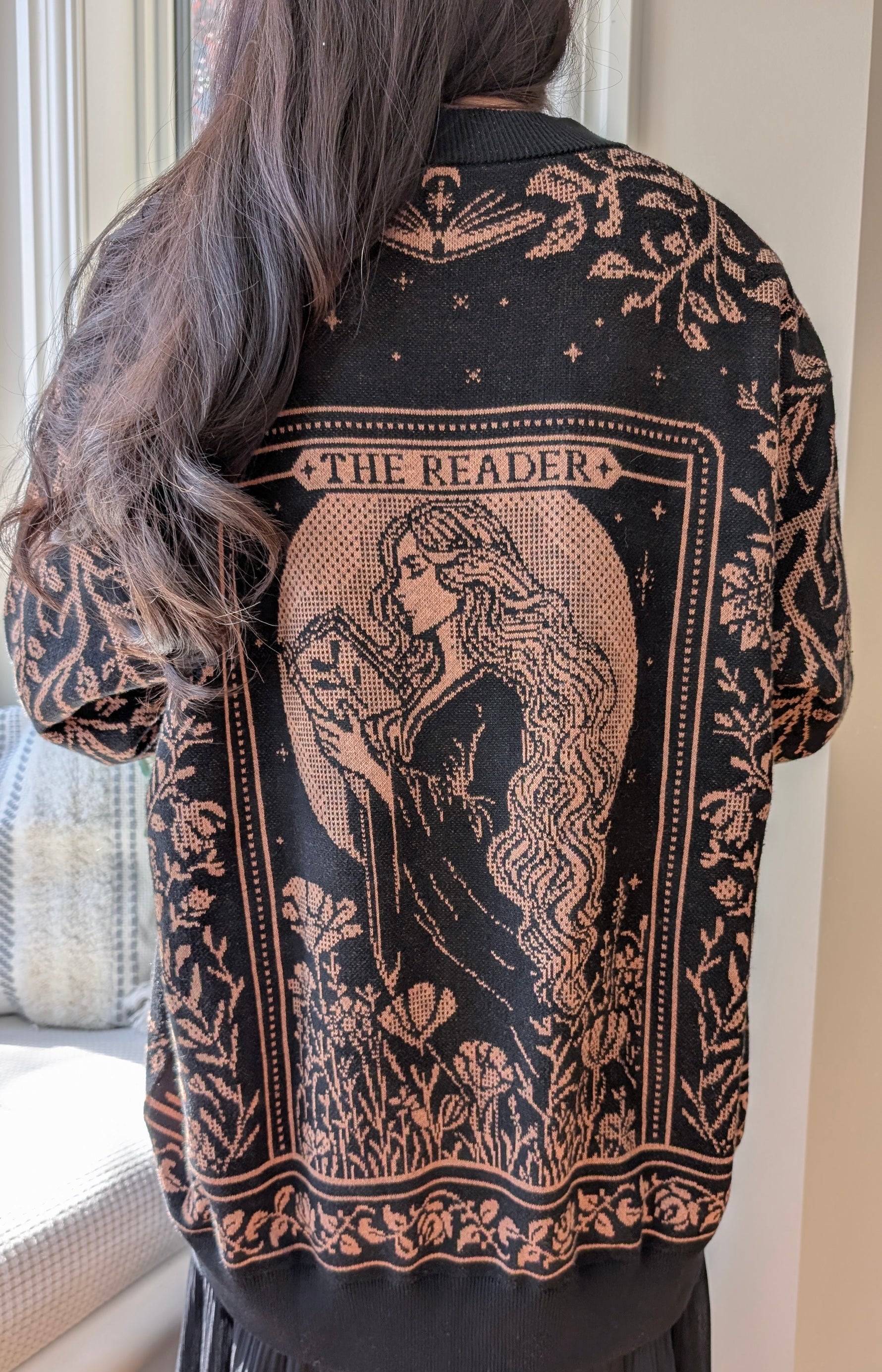 The Reader Knit Cardigan [Copper] – Narrative Threads